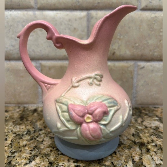 Accents | Circa 194s Hull Pottery Wildflower Pitcher Ewer Vase W25 12 ...
